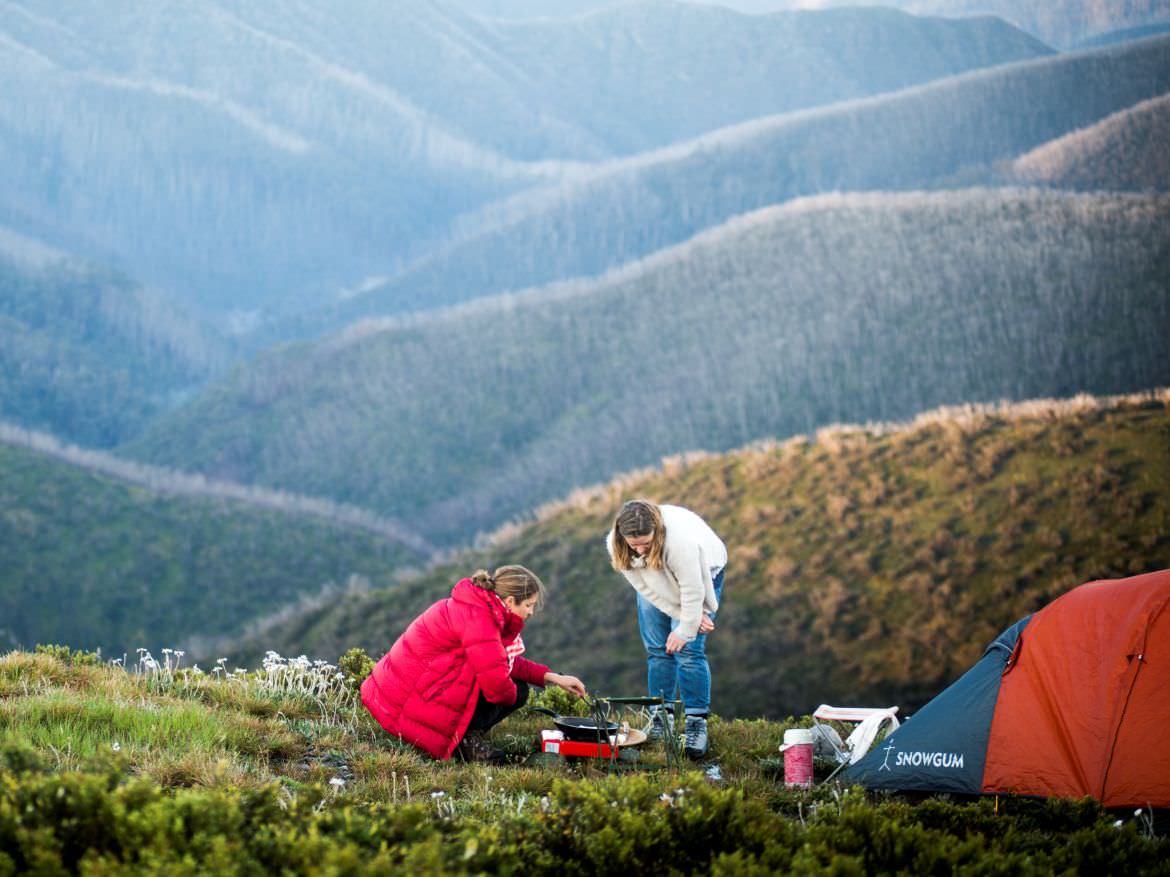 Camping in the High Country - Victorias High Country