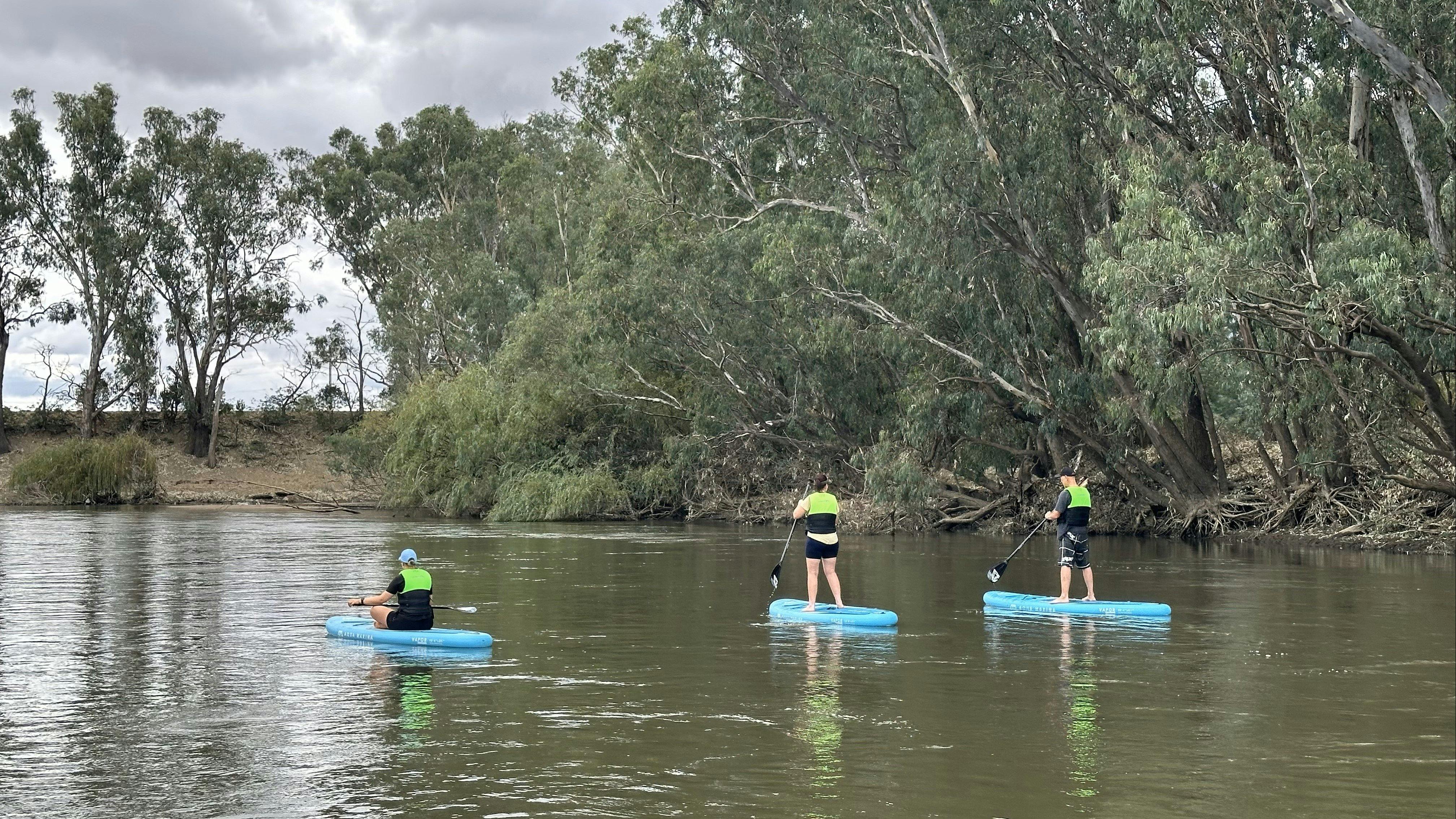 Guided Beginners Upper Murray River SUP Tour - Victoria's High Country
