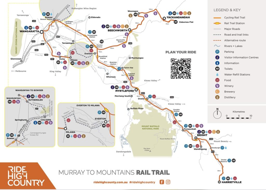 Murray to Mountains Rail Trail - Rail Trail